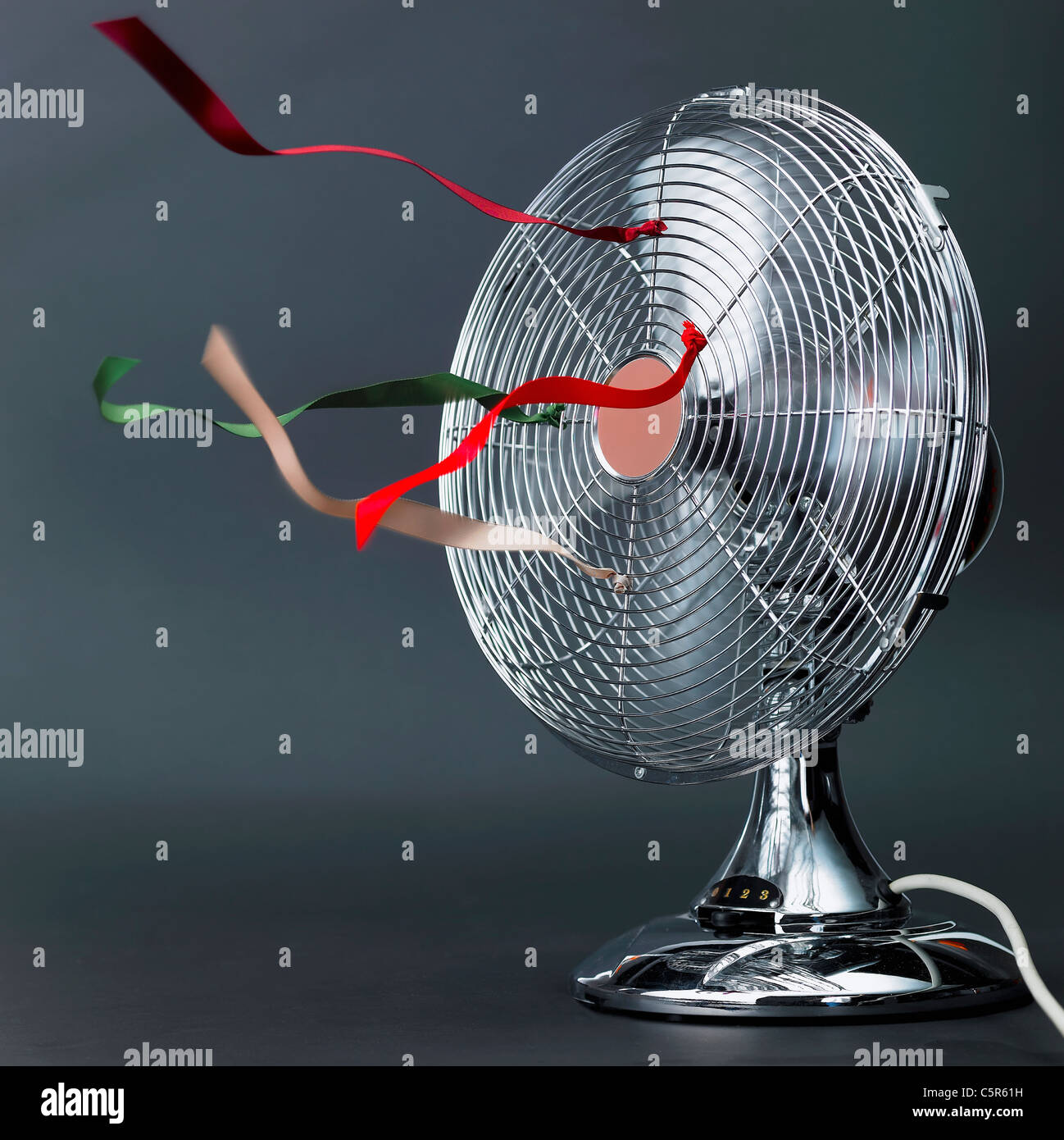 Wind coming out from a fan Stock Photo - Alamy