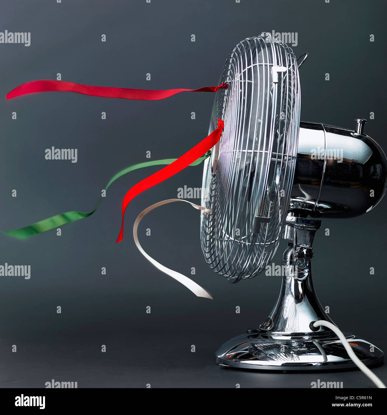 Wind coming out from a fan Stock Photo - Alamy