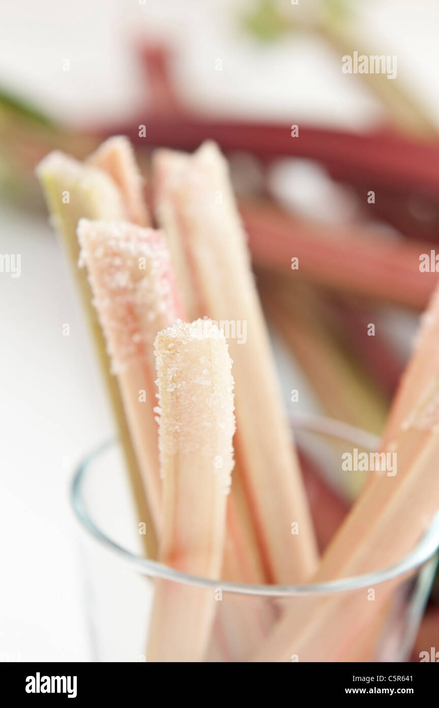 Rhubarb sticks hi-res stock photography and images - Alamy