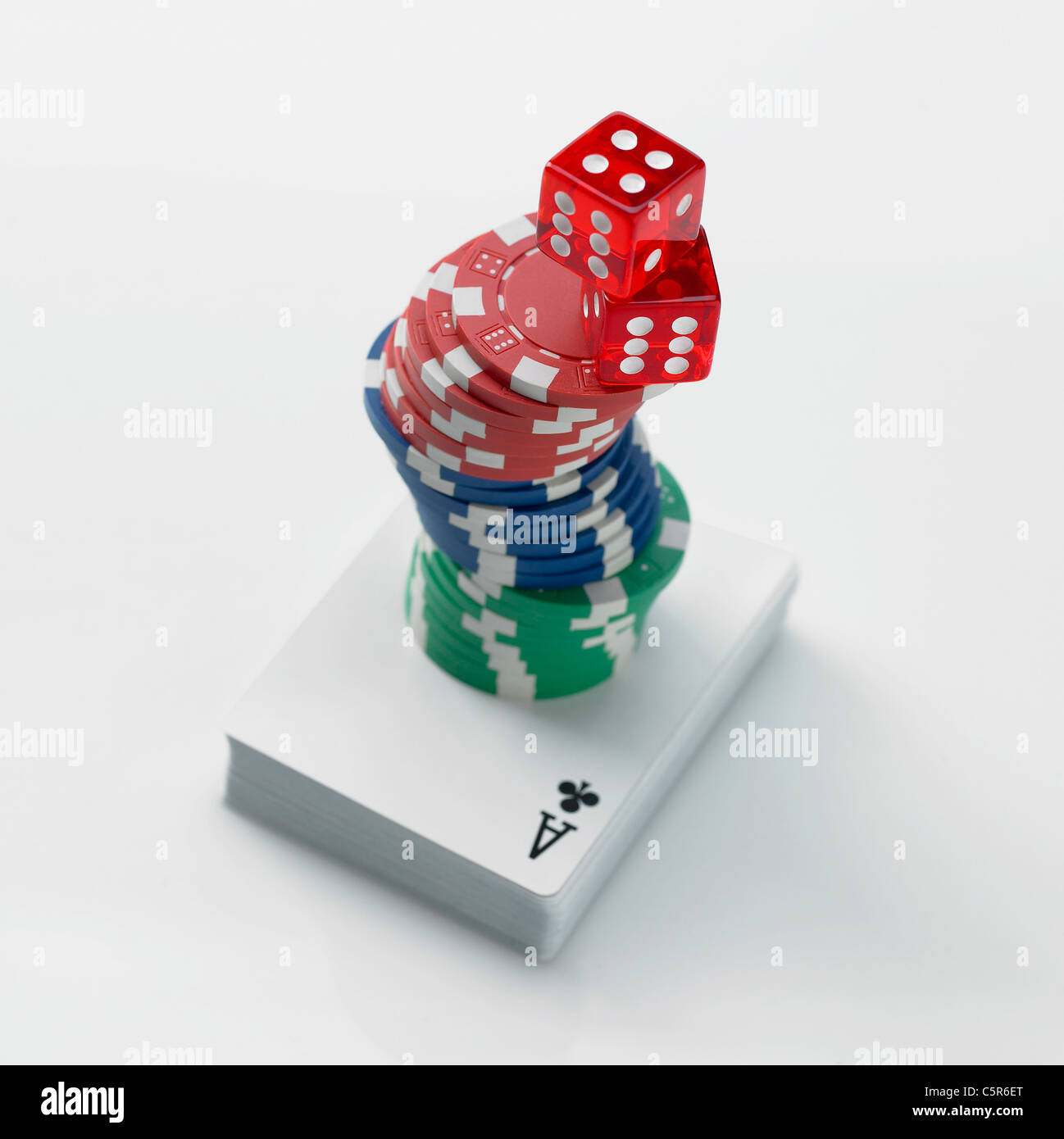 Dice pile hi-res stock photography and images - Alamy