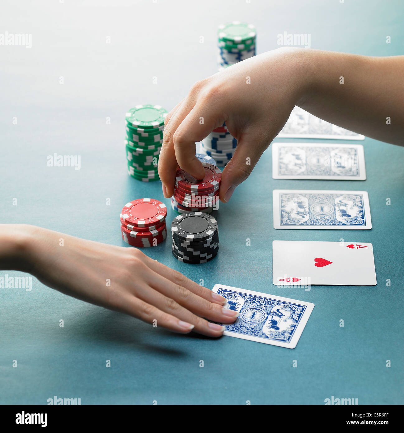 People playing cards Stock Photo - Alamy