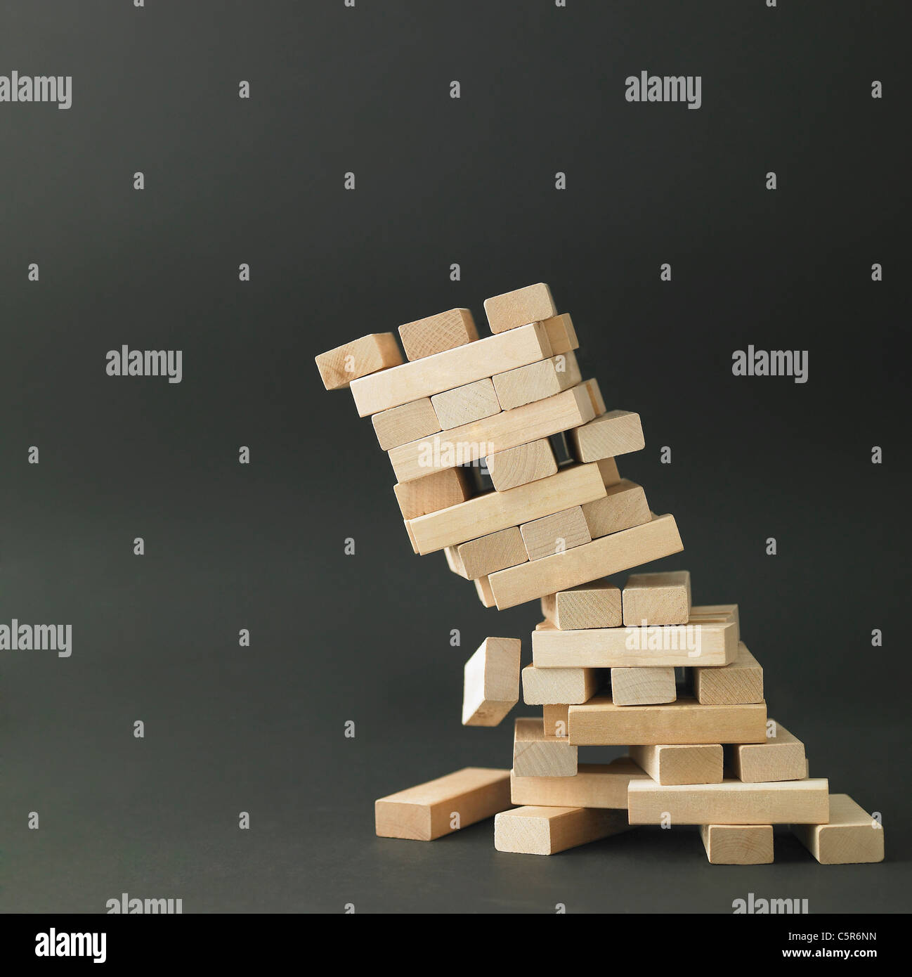 Jenga Falling Down