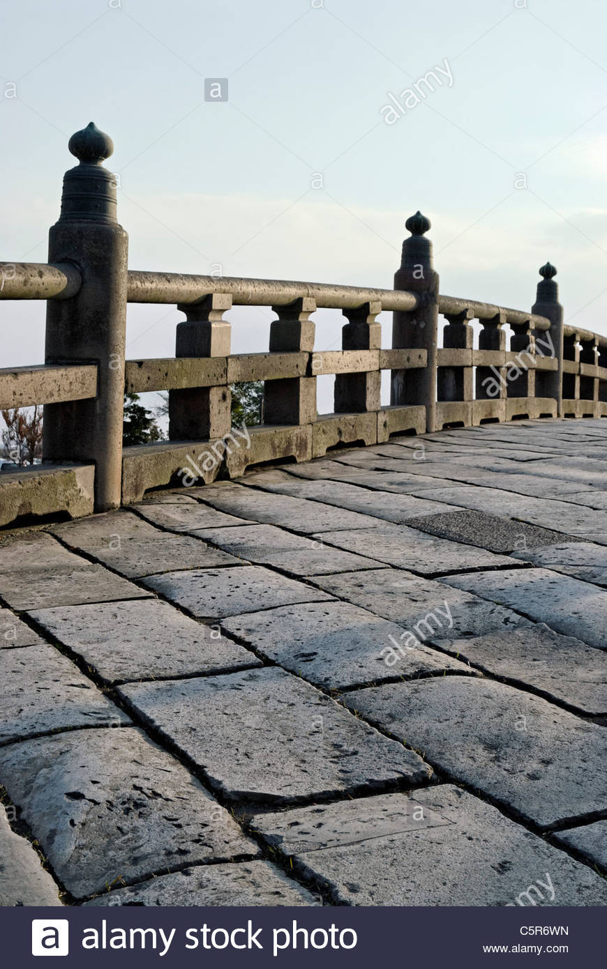 Japan Japanese Old Cobblestone Stock Photos & Japan Japanese Old ...