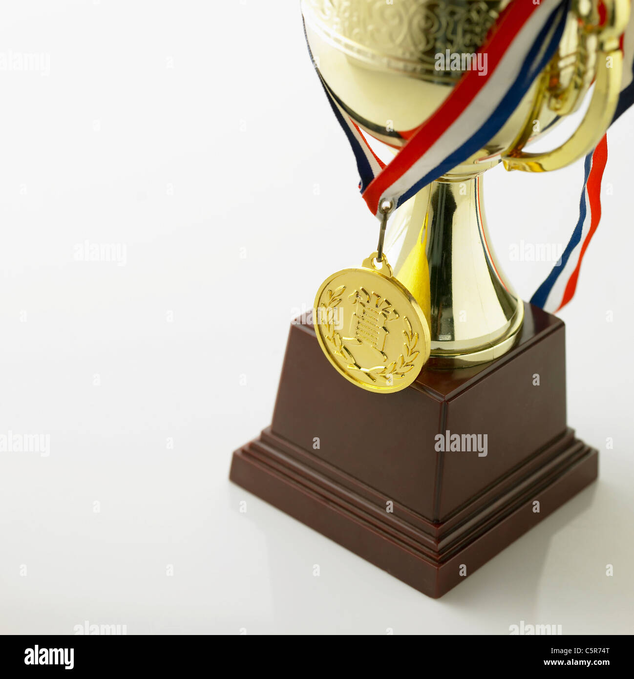 Trophy medal hi-res stock photography and images - Alamy