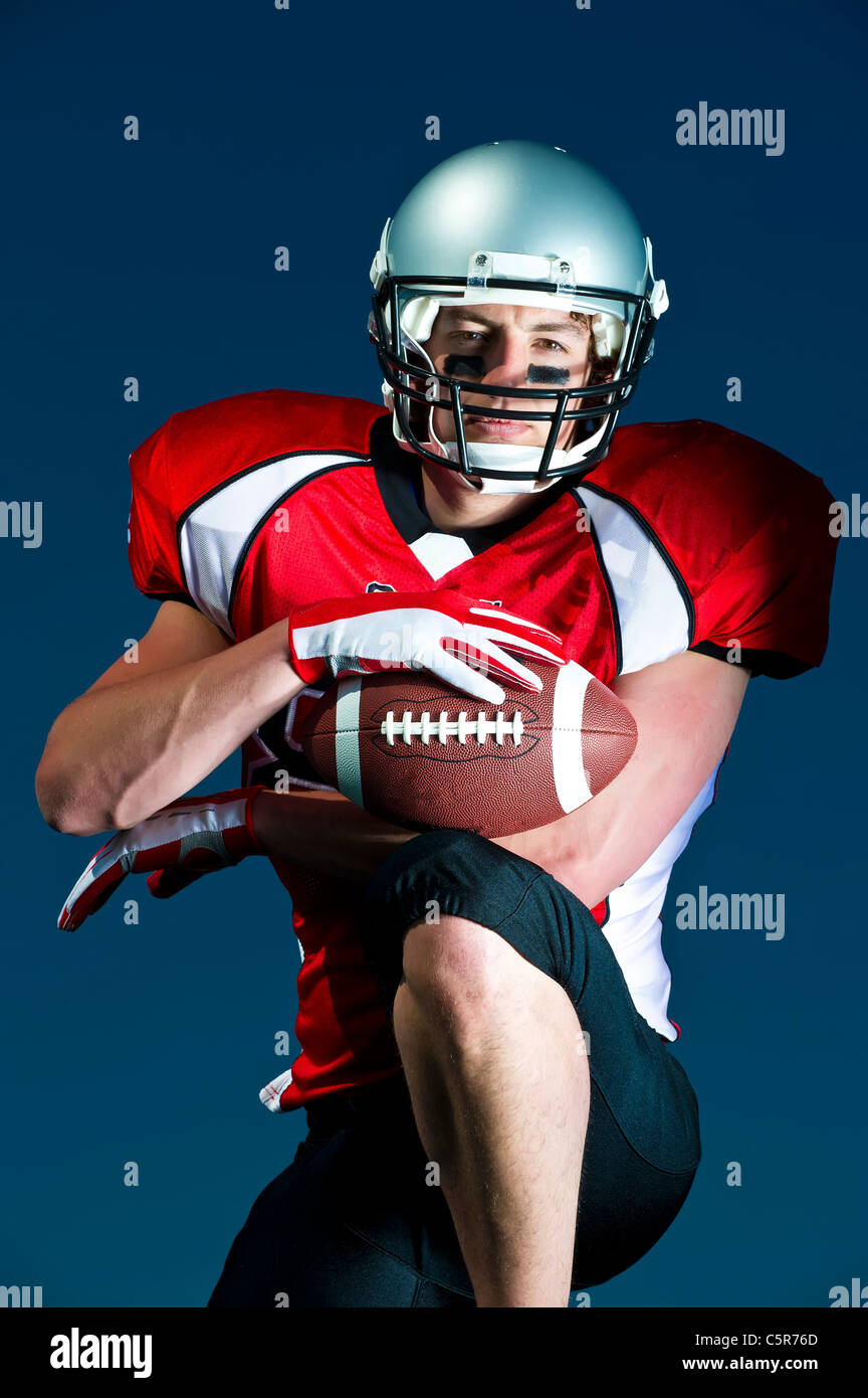 American Football player Stock Photo - Alamy