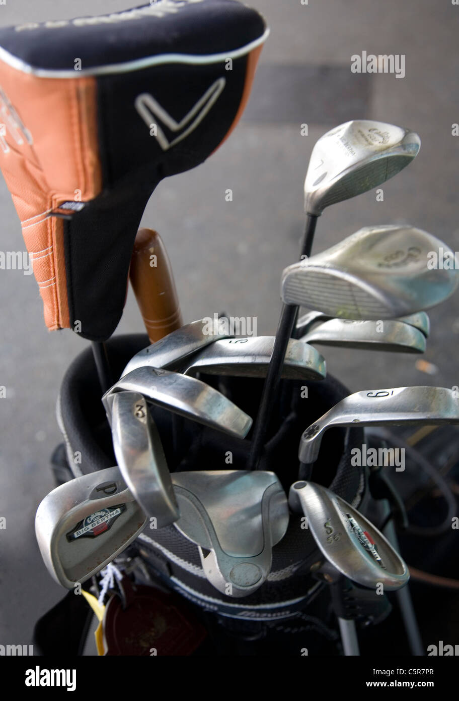 Set of Callaway Golf Irons Stock Photo - Alamy