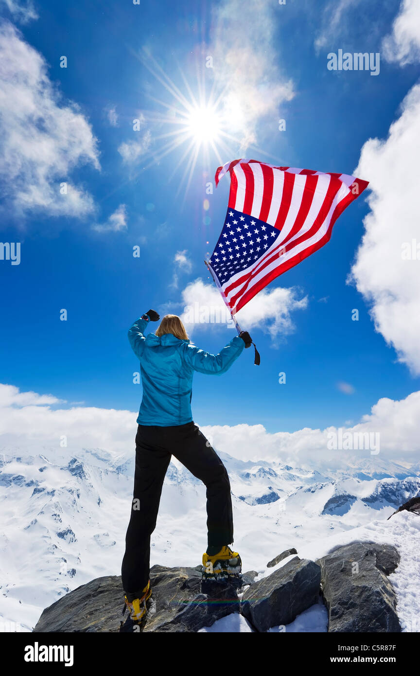 Person mountaineer hi-res stock photography and images - Alamy