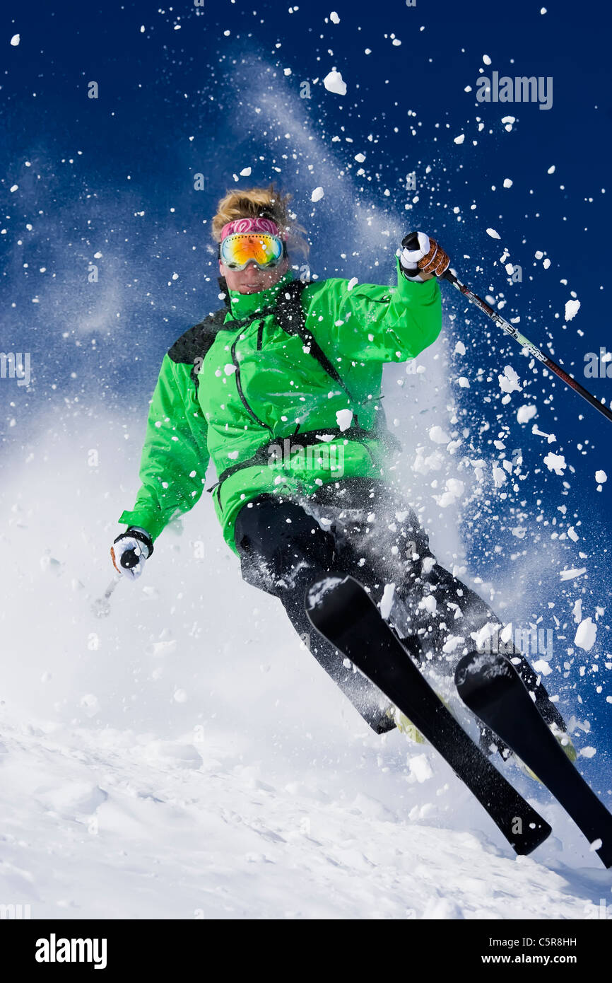 Powder snow hi-res stock photography and images - Alamy