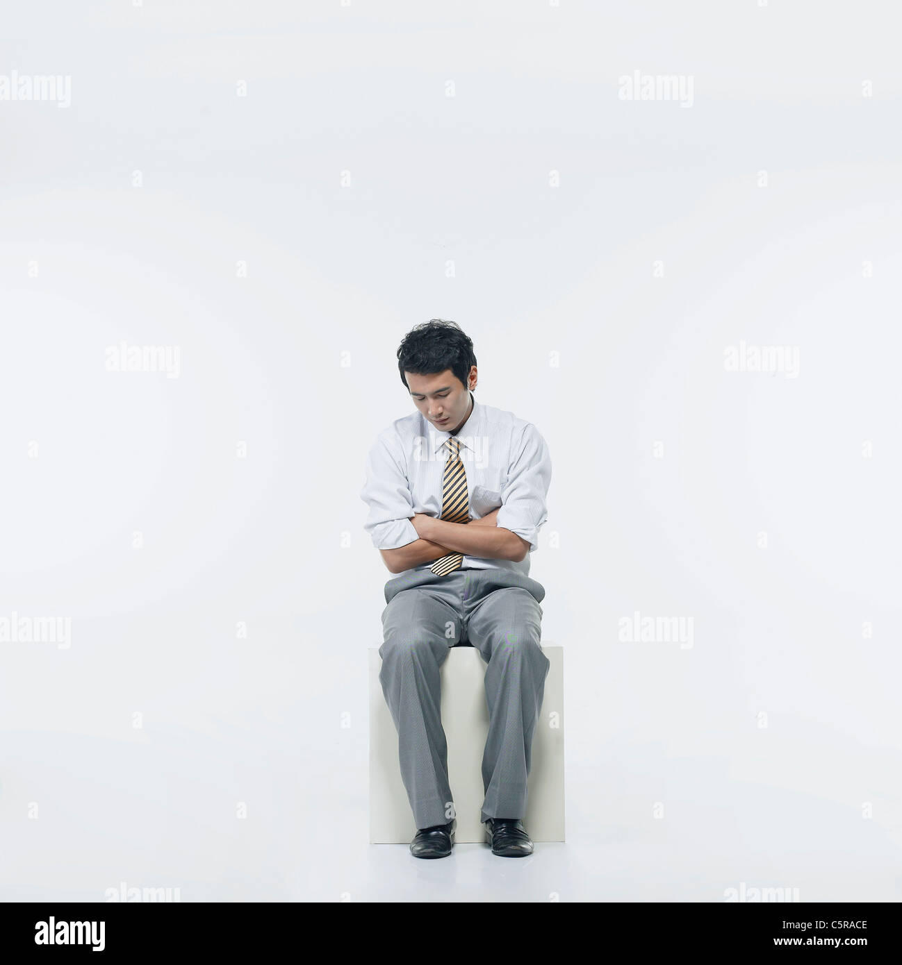 Depressed asian chair hi-res stock photography and images - Alamy