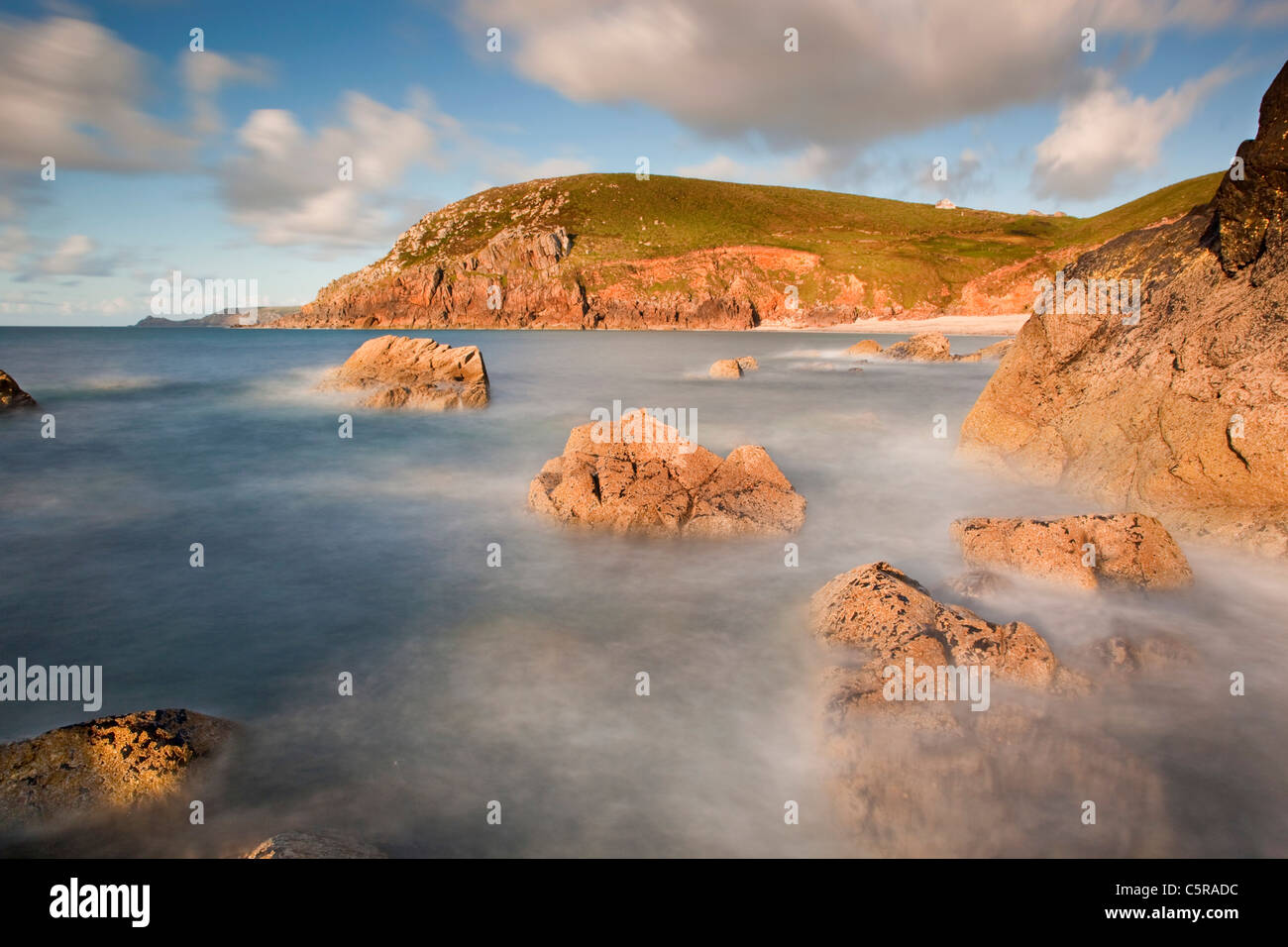 Portheras Cove; near Pendeen; Cornwall Stock Photo - Alamy