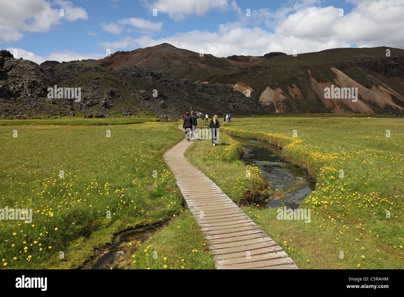 Landmannalaugar hot spring hi-res stock photography and images - Alamy
