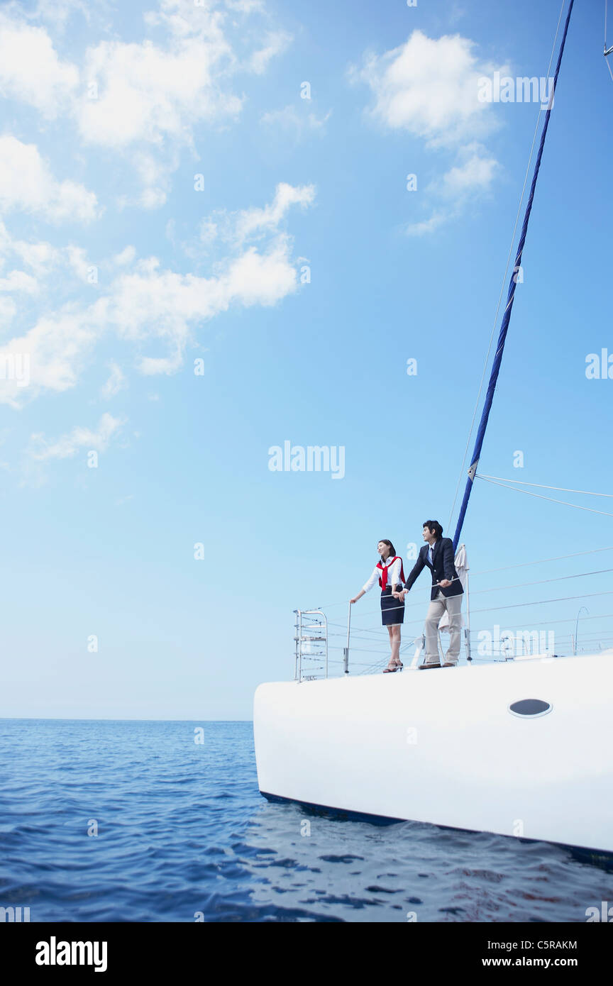 People riding a boat hi-res stock photography and images - Alamy