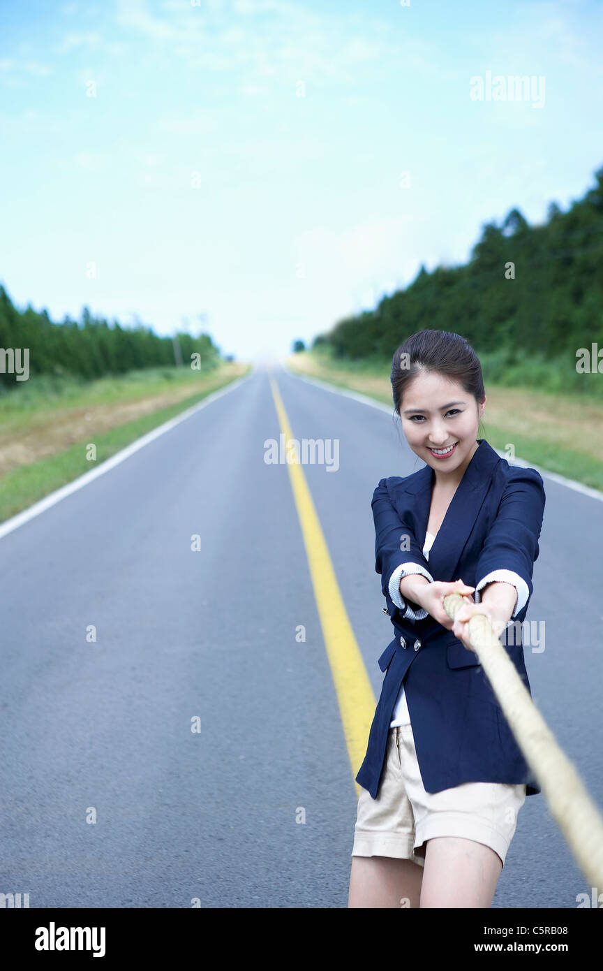 Pulling trees hi-res stock photography and images - Alamy