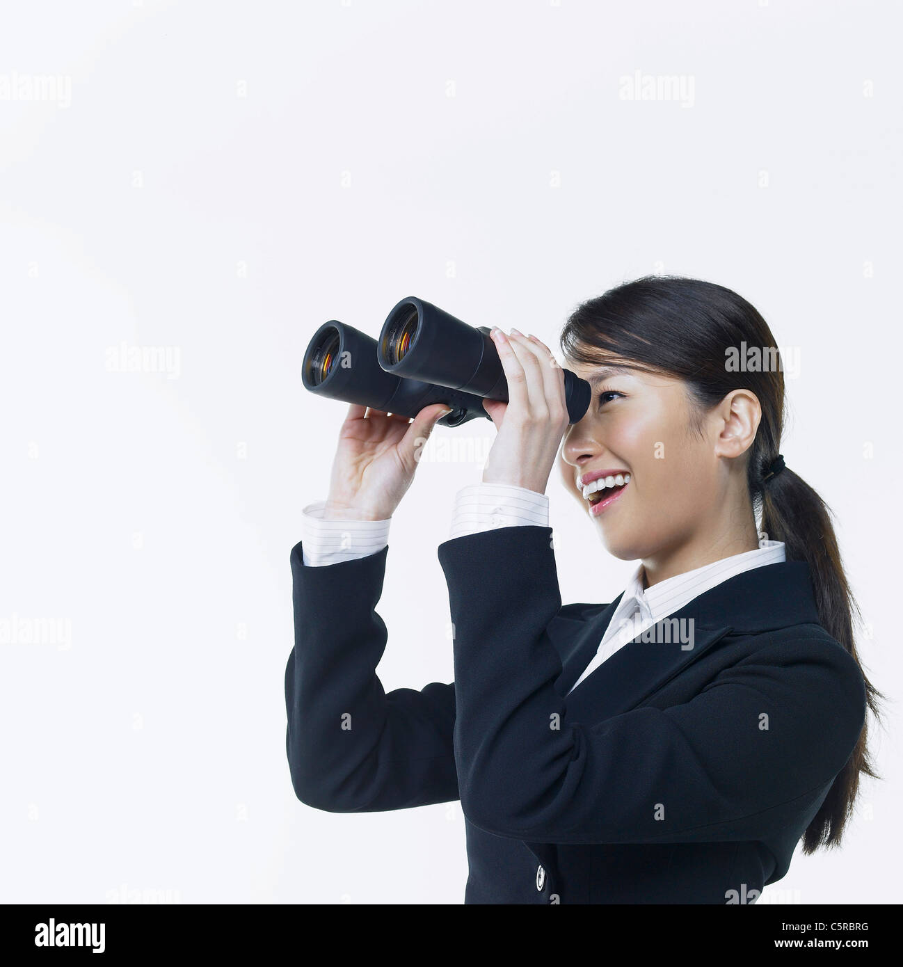 Holding telescope hi-res stock photography and images - Alamy