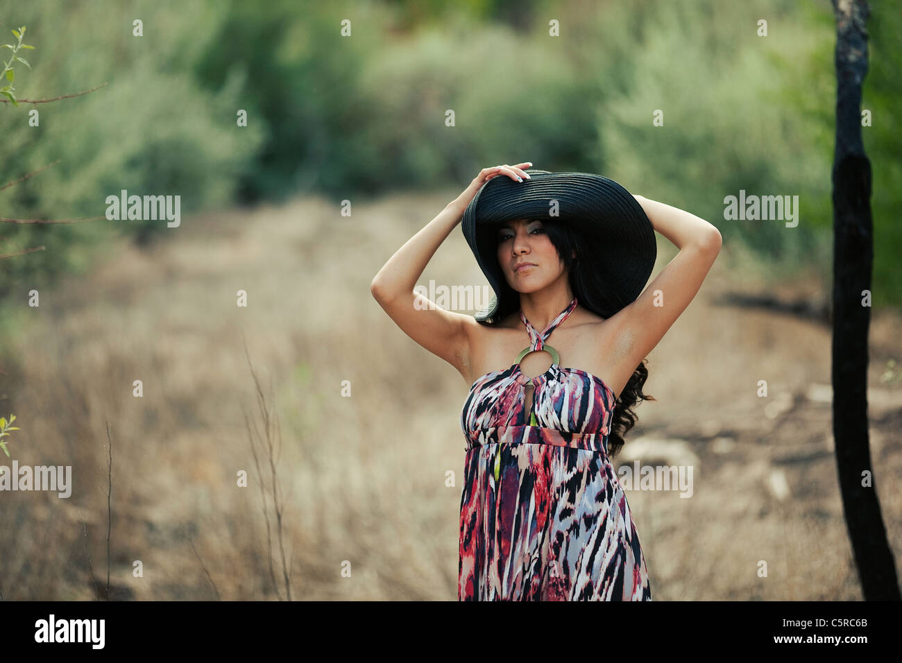 Attractive aloof young woman hi-res stock photography and images - Alamy