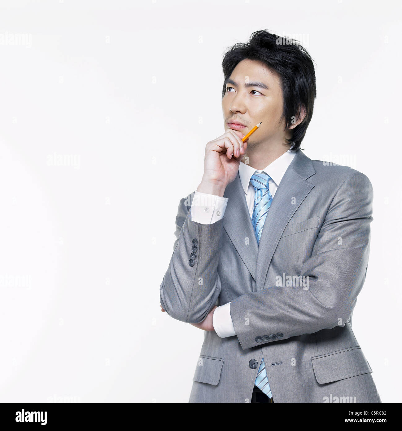 A man thinking something Stock Photo - Alamy