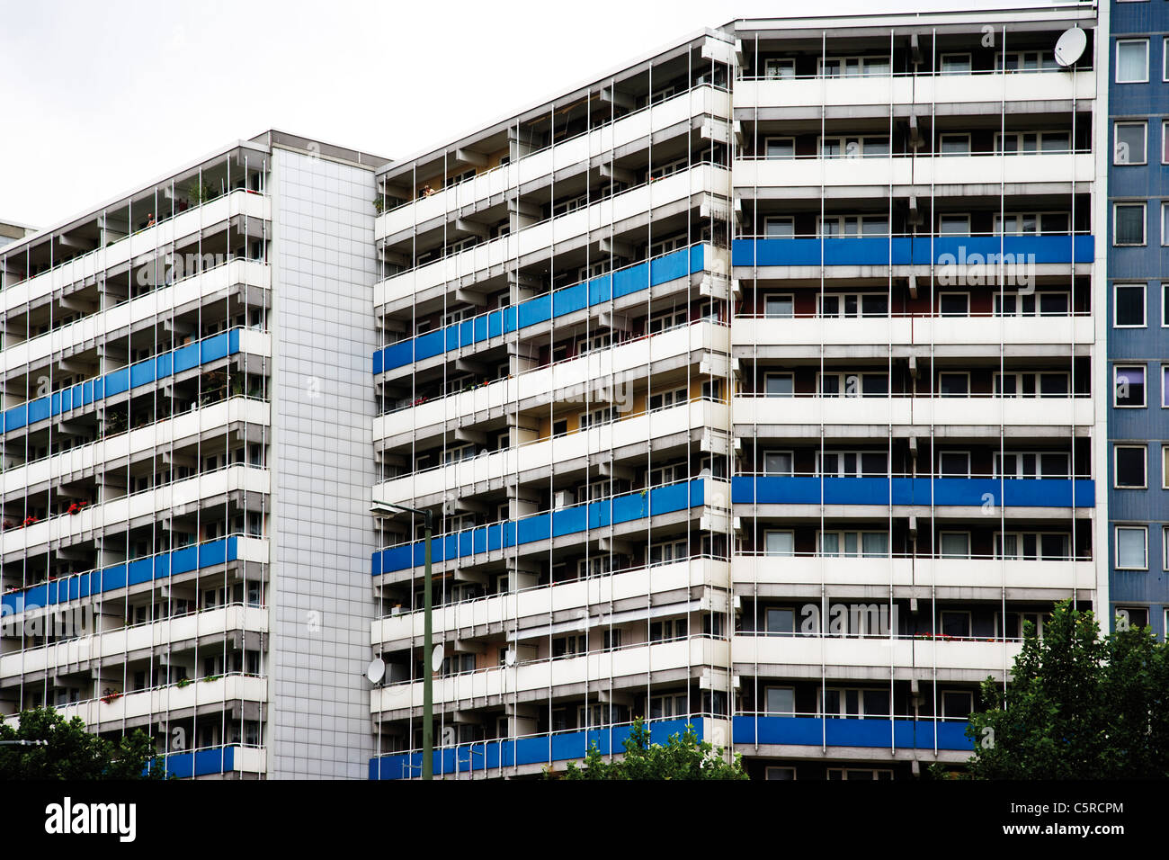 Germany, Berlin, Apartment Building Stock Photo - Alamy