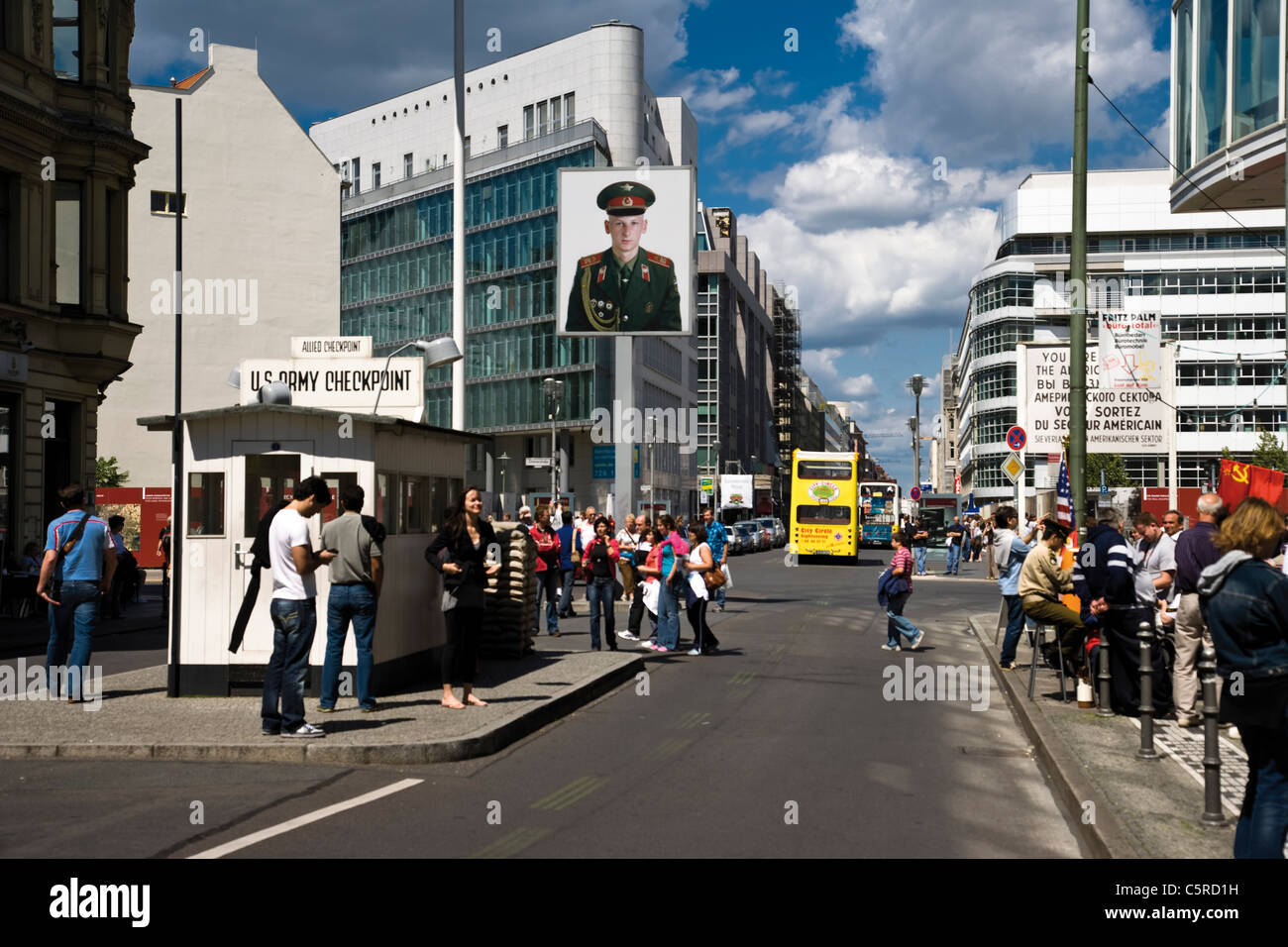 Traffic sign checkpoint hi-res stock photography and images - Alamy
