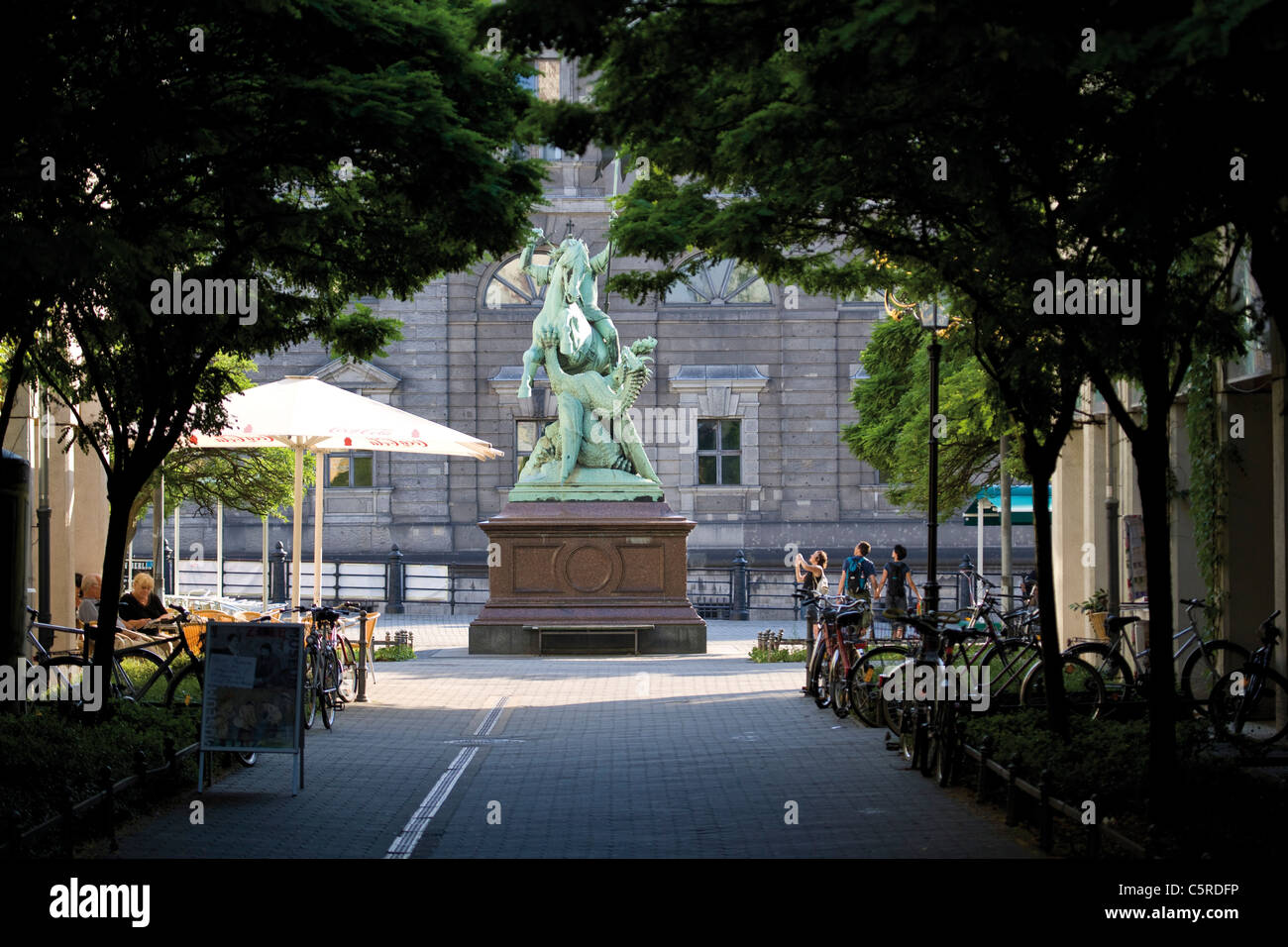 Germany, Berlin, St. George Monument Stock Photo - Alamy