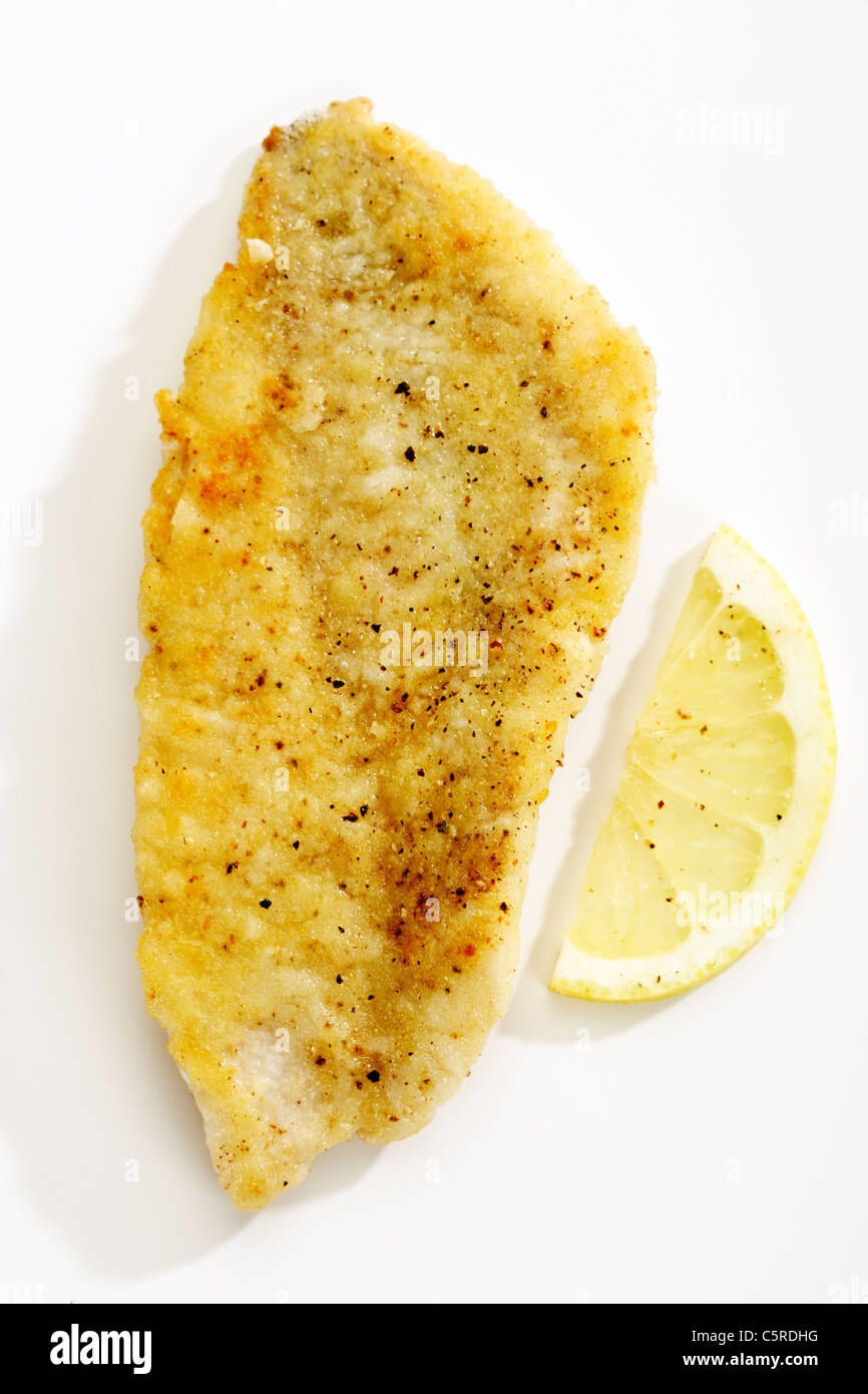 Fried filet of redfish Stock Photo - Alamy