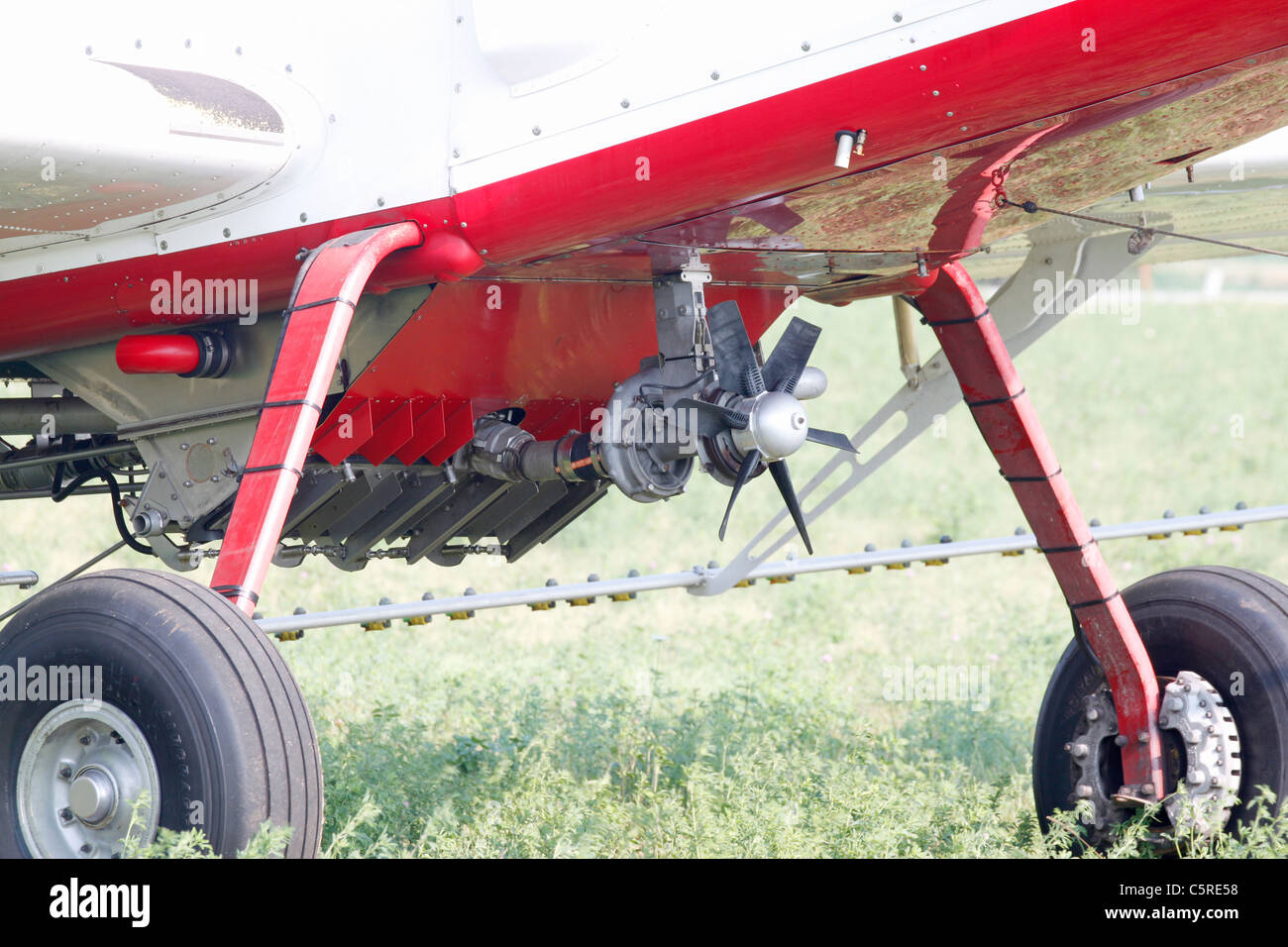 Aerial crop spraying drift hi-res stock photography and images - Alamy