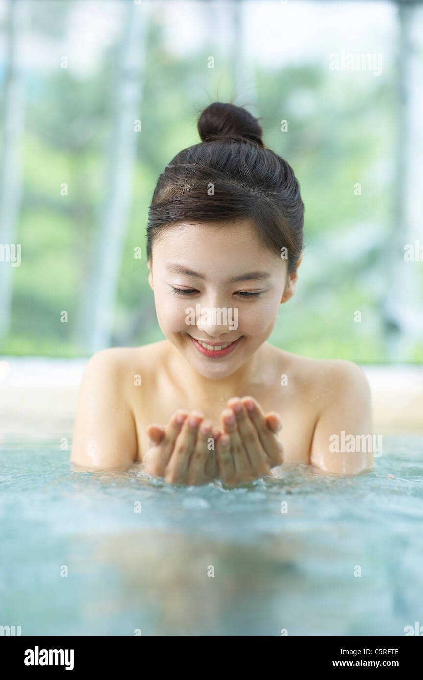 Feeling water hi-res stock photography and images - Alamy