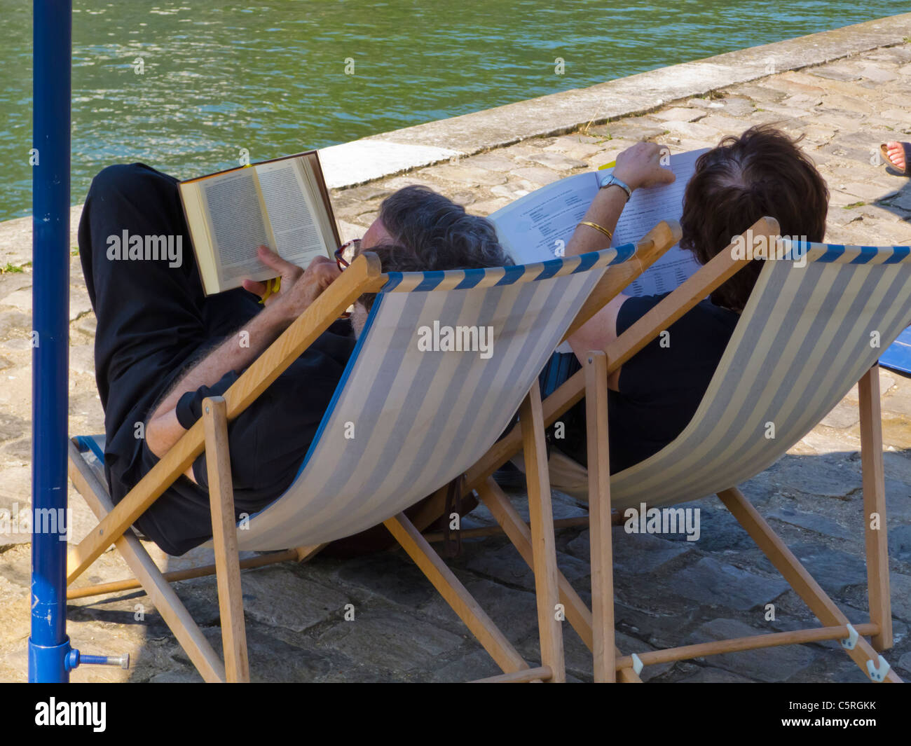 Paris plages heat hi-res stock photography and images - Alamy