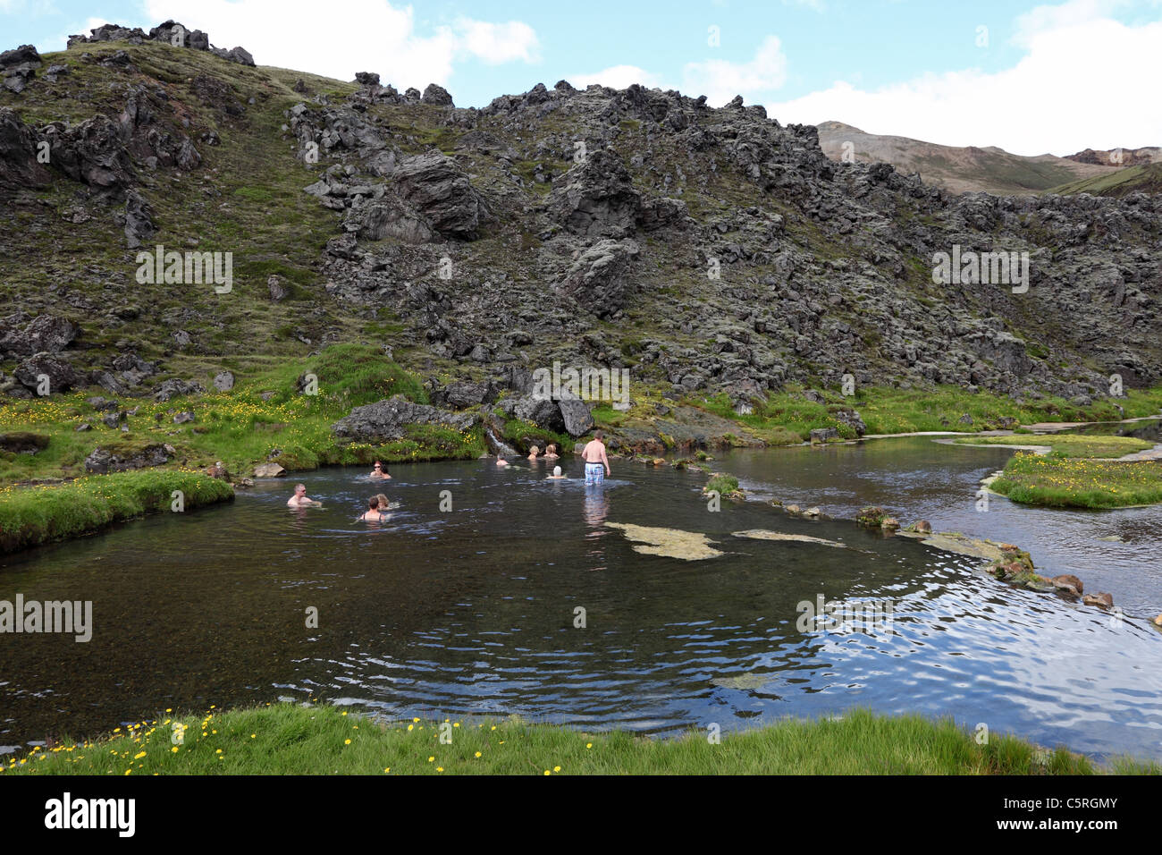 Volcanic hot springs hi-res stock photography and images - Alamy