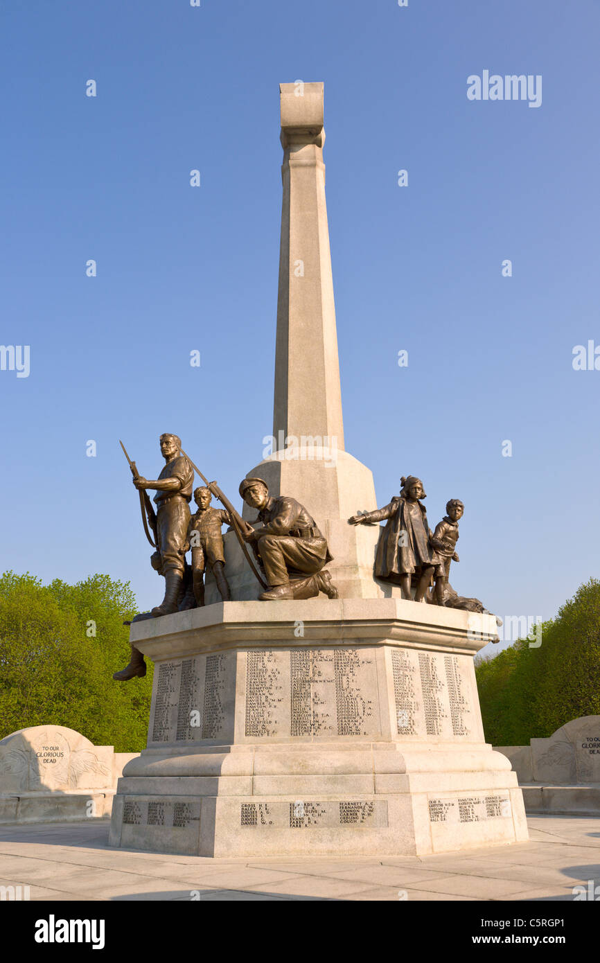 War Memorial, Port Sunlight, Wirral, England Stock Photo - Alamy