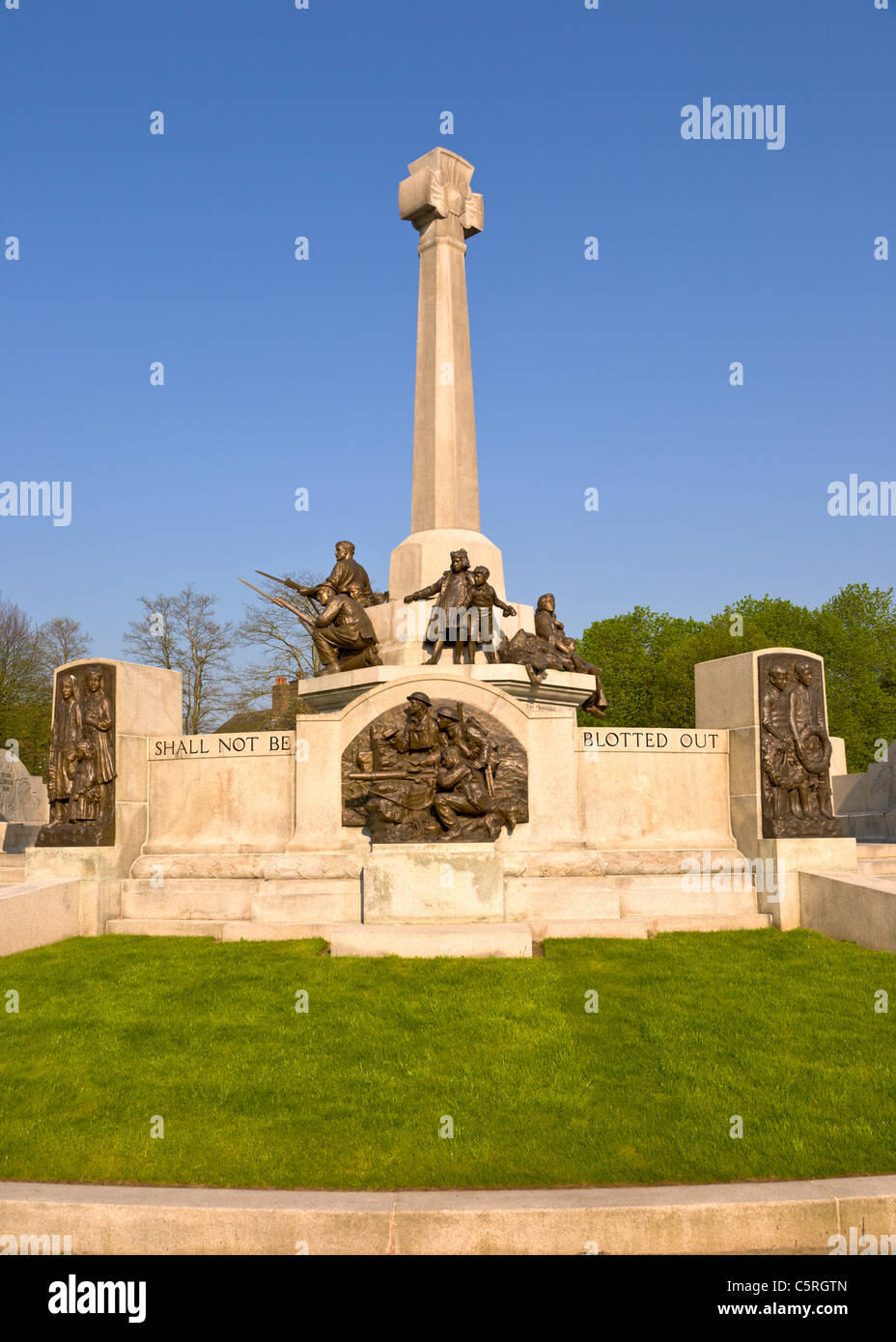 War Memorial, Port Sunlight, Wirral, England Stock Photo - Alamy