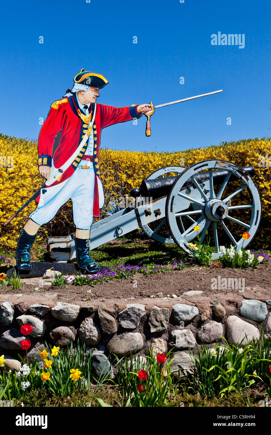 Colonial Mackinac in Mackinaw City, Michigan, USA Stock Photo - Alamy