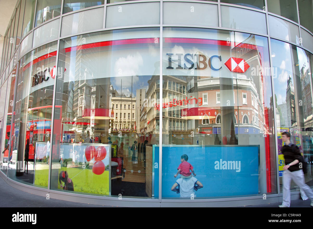 HSBC Bank, Victoria Street, Westminster, City of Westminster, Greater ...