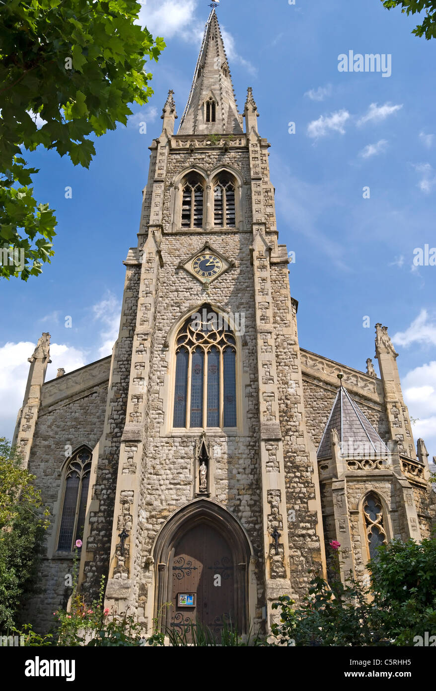 the 1847 st mark's church, maida vale, london, england, designed by ...