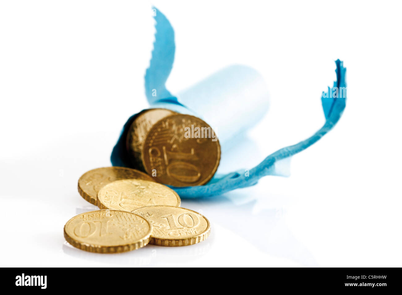Coin Roll Stock Photos & Coin Roll Stock Images - Alamy