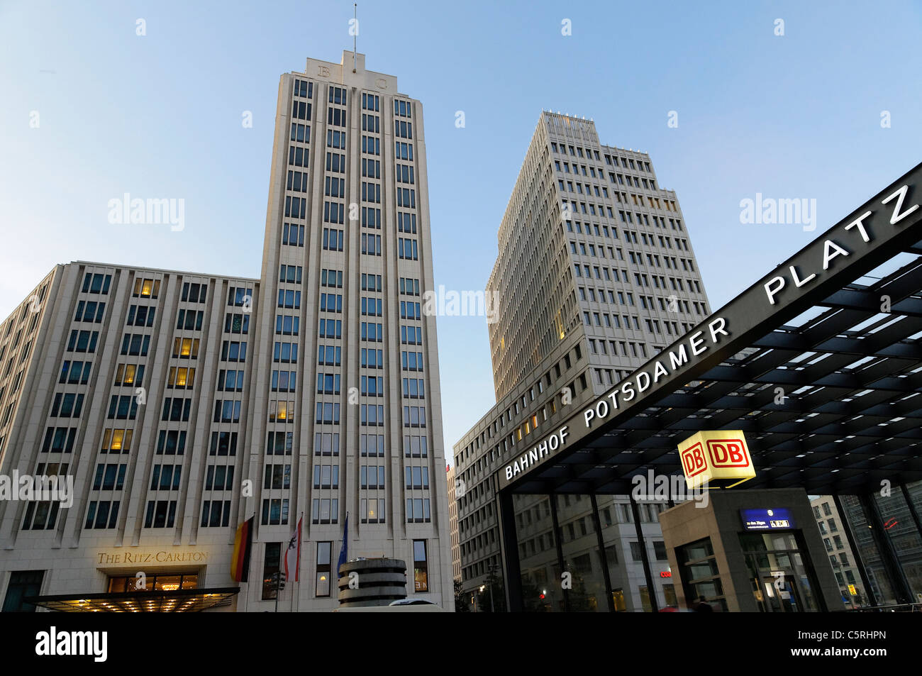 Ritz-Carlton Hotel, Potsdamer Platz, Potsdam Square, Berlin, Germany ...