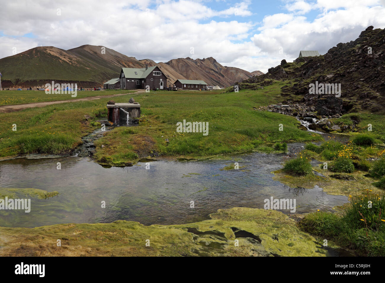 Landmannalaugar Hot Spring Stock Photos & Landmannalaugar Hot Spring ...