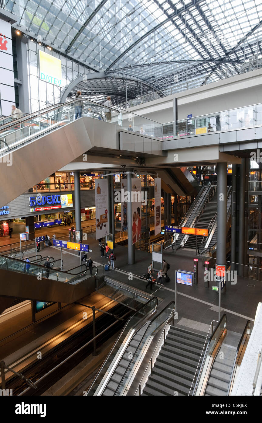 Central station, Berlin, Germany, Europe Stock Photo - Alamy