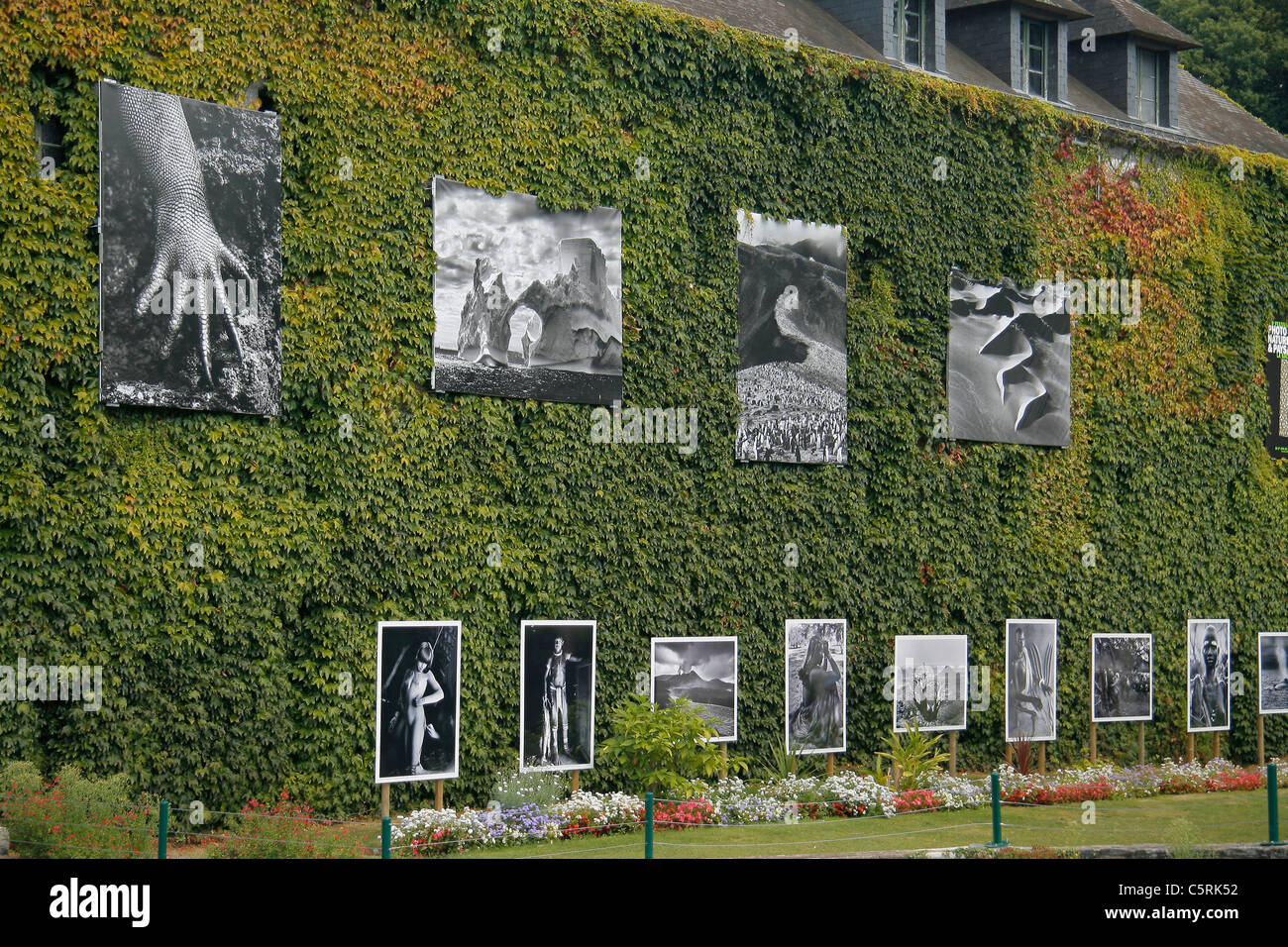 La Gacilly, photo festival (Morbihan, Brittany, France Stock Photo - Alamy