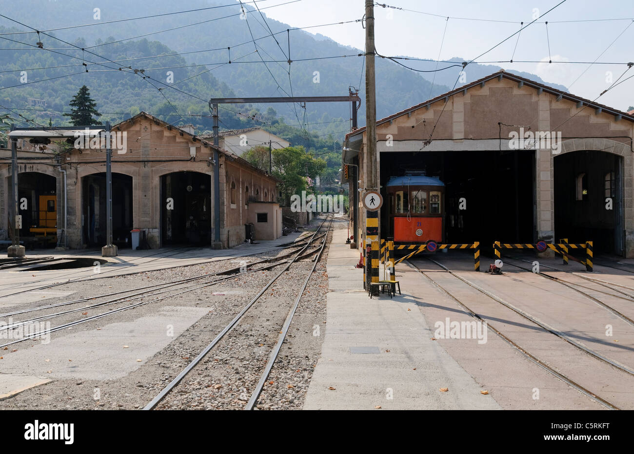 The supposedly oldest train station in the world, Soller, Majorca ...