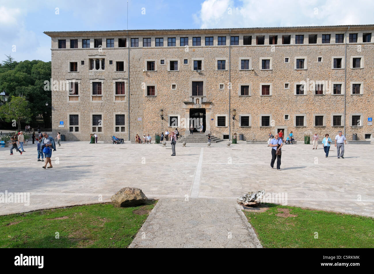 Lluc monastery, Majorca, Spain, Europe Stock Photo - Alamy
