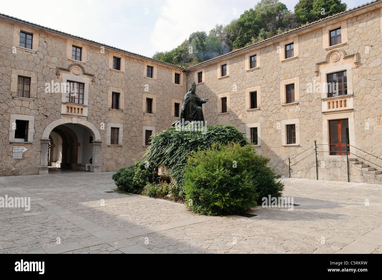 Lluc monastery, Majorca, Spain, Europe Stock Photo - Alamy