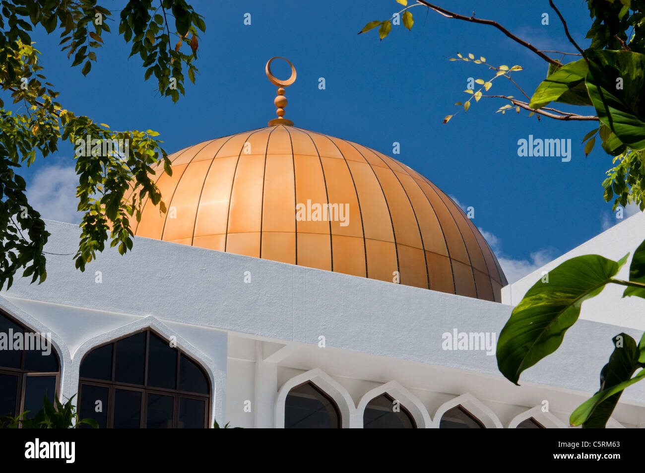 The Central Mosque, Male, The Maldives Stock Photo - Alamy