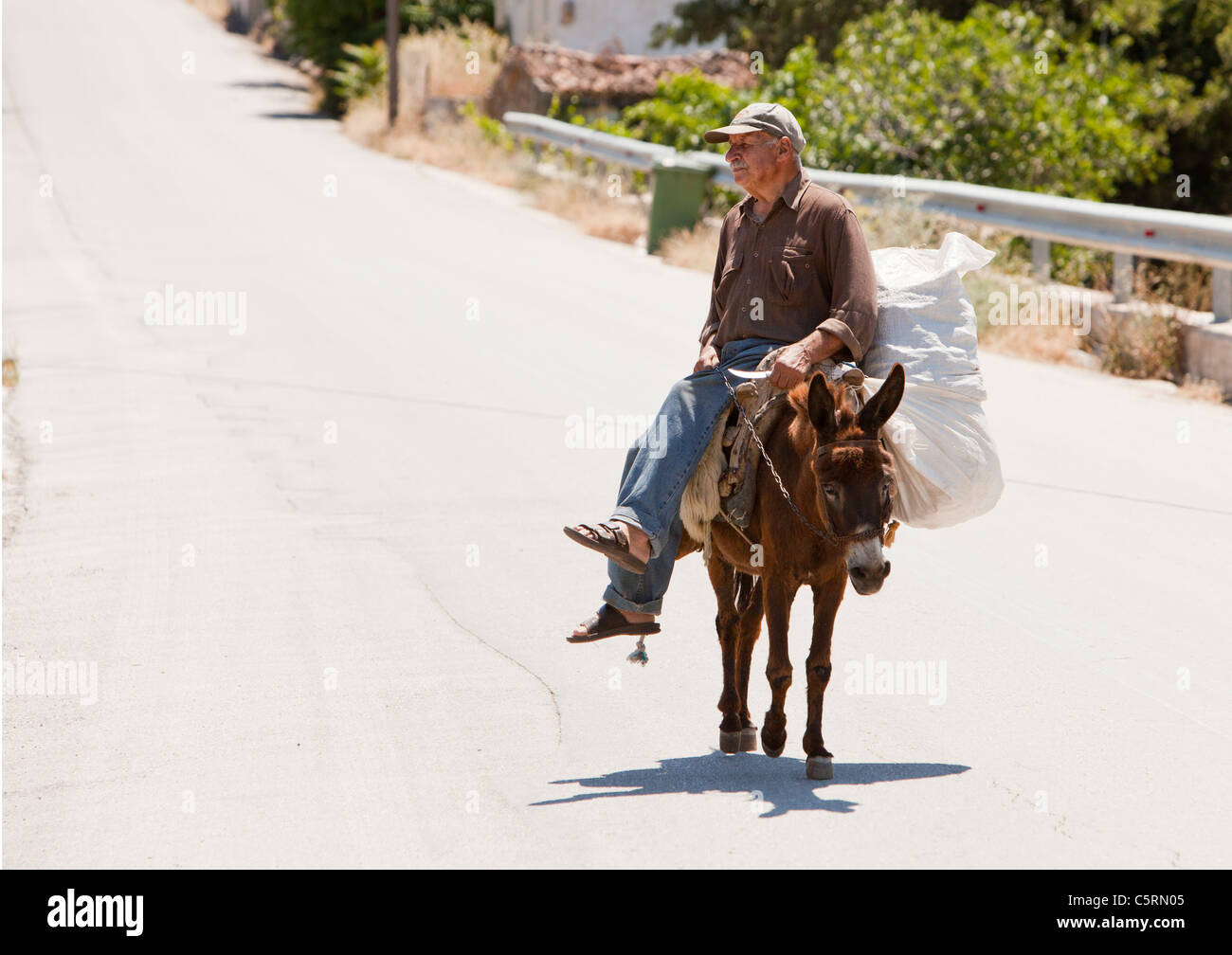 Old greek man farmer hi-res stock photography and images - Alamy