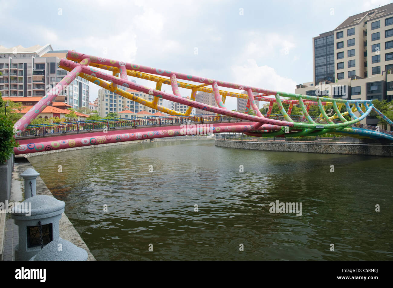 Alkaff bridge singapore river hi-res stock photography and images - Alamy