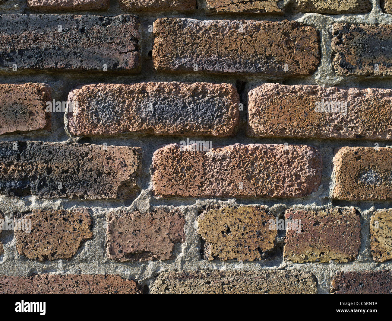 dh BRICK BACKGROUND Old sand blasted brick wall background walls bricks ...
