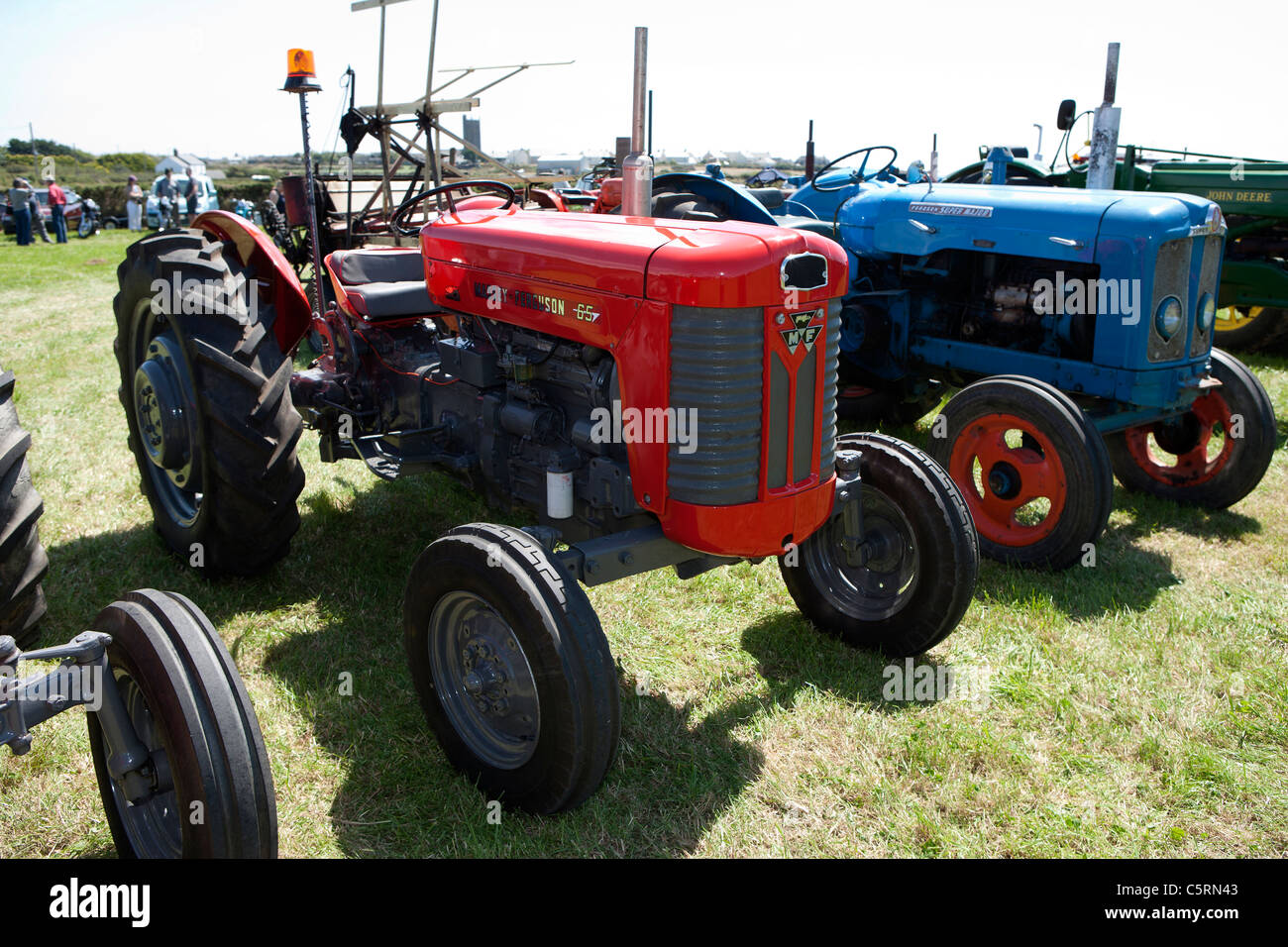 St Buryan vintage tractor rally Stock Photo - Alamy