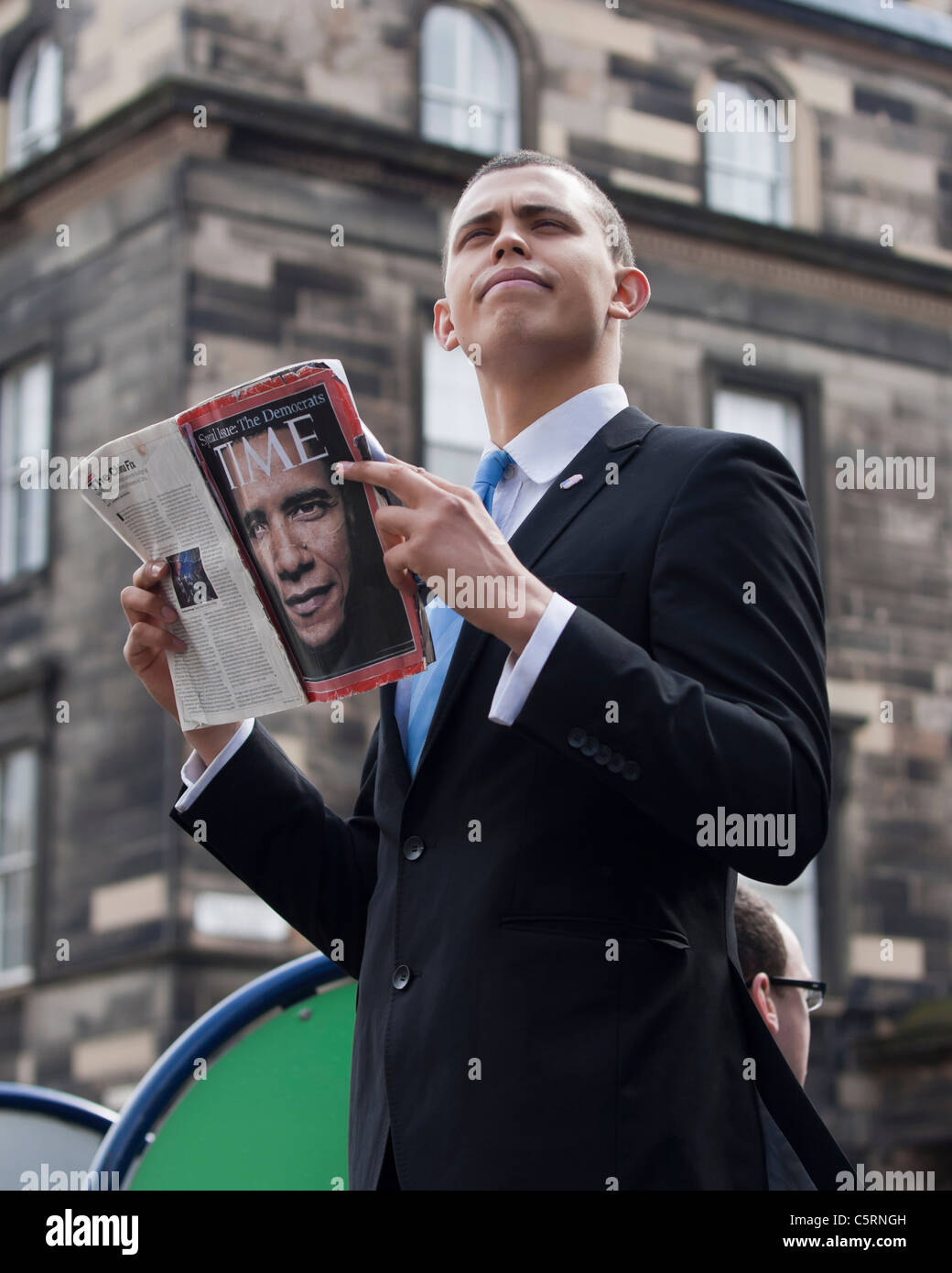 Obama president time magazine hi-res stock photography and images - Alamy