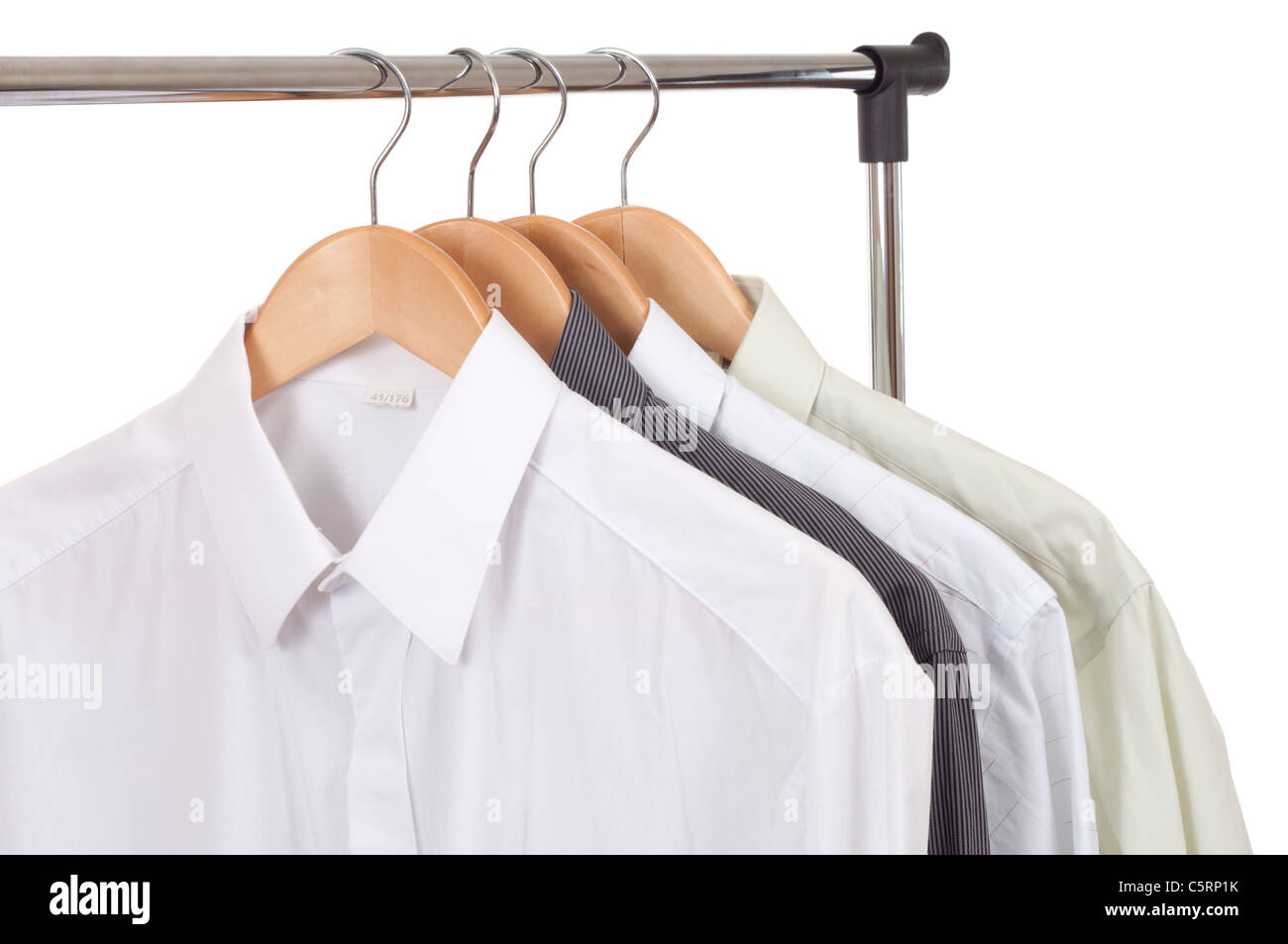 Variety male clothes hanging hi-res stock photography and images - Alamy