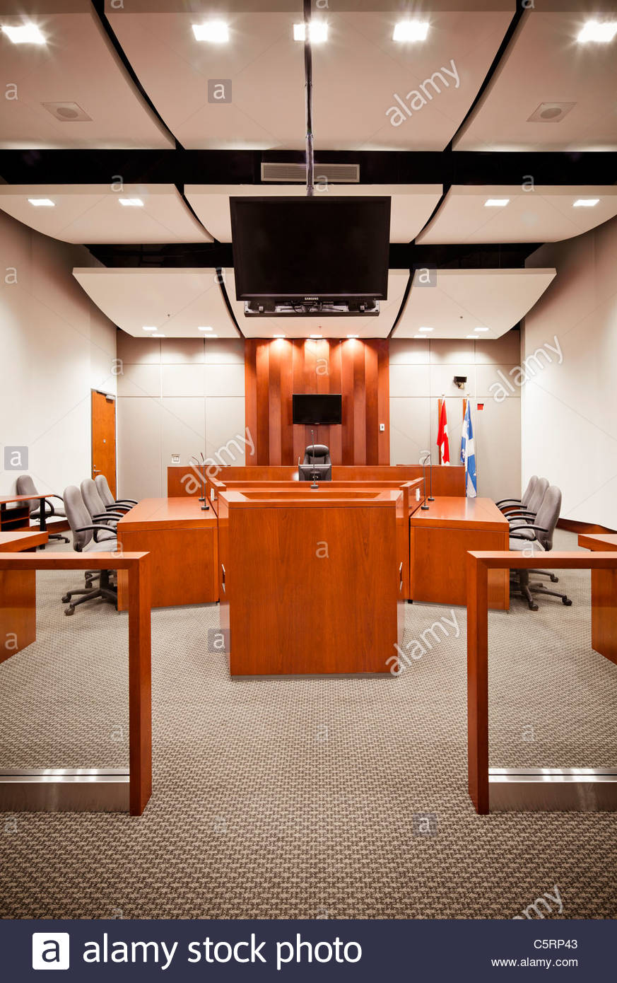 Courtroom Interior Architecture Stock Photos & Courtroom Interior ...