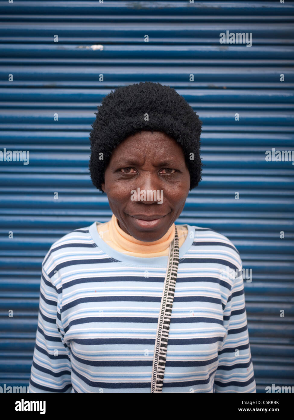Street portrait of an Ecuadorian woman with African roots taken in ...